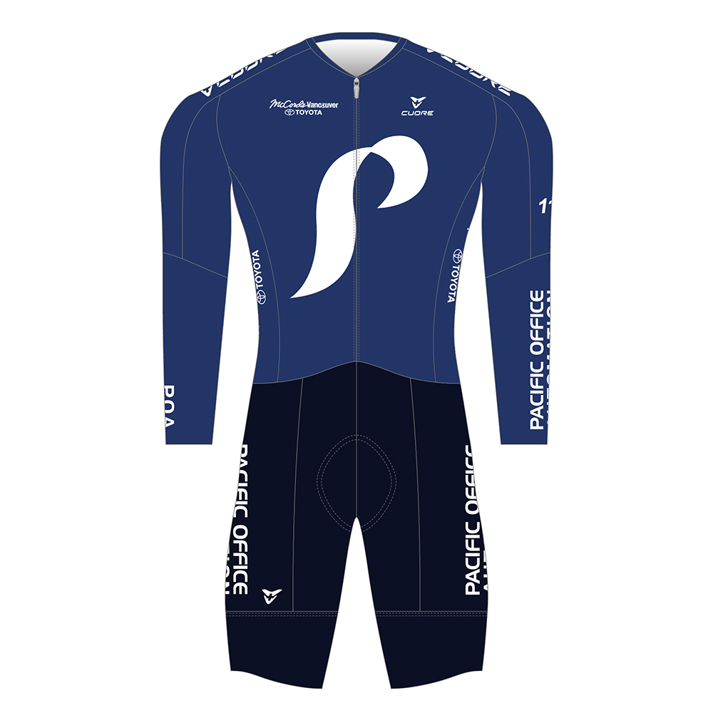 CUORE | Men's Gold L/Sleeve Aero Speed Suit